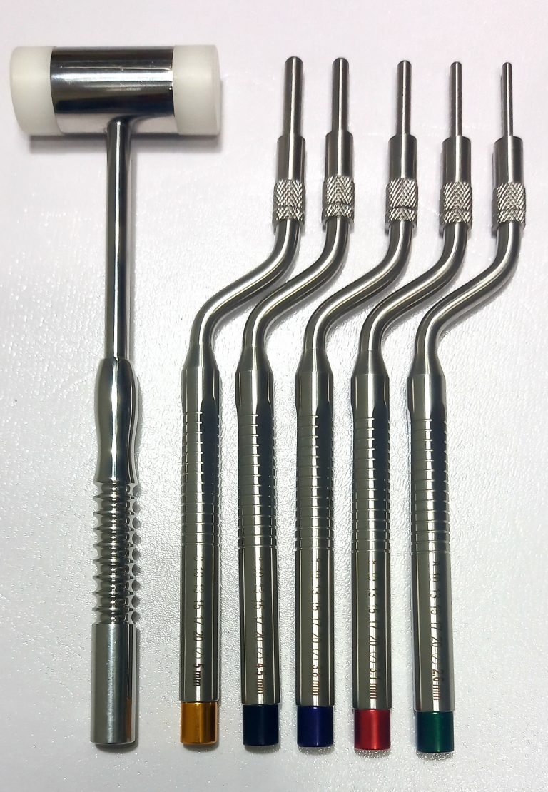 Osteotome Kit Sinus Lift Dental implant Convex Tips – Revlis Enterprises